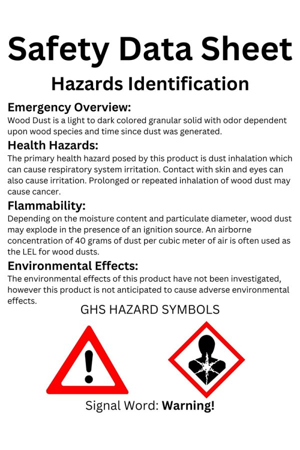 Hazardous Material Warning – Hearne Hardwoods